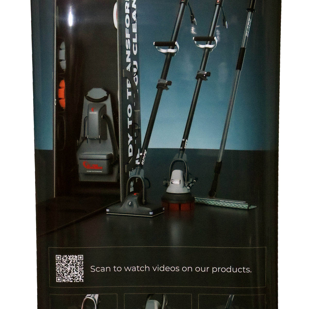 MOTORSCRUBBER PULLUP BANNER – Cleanstar