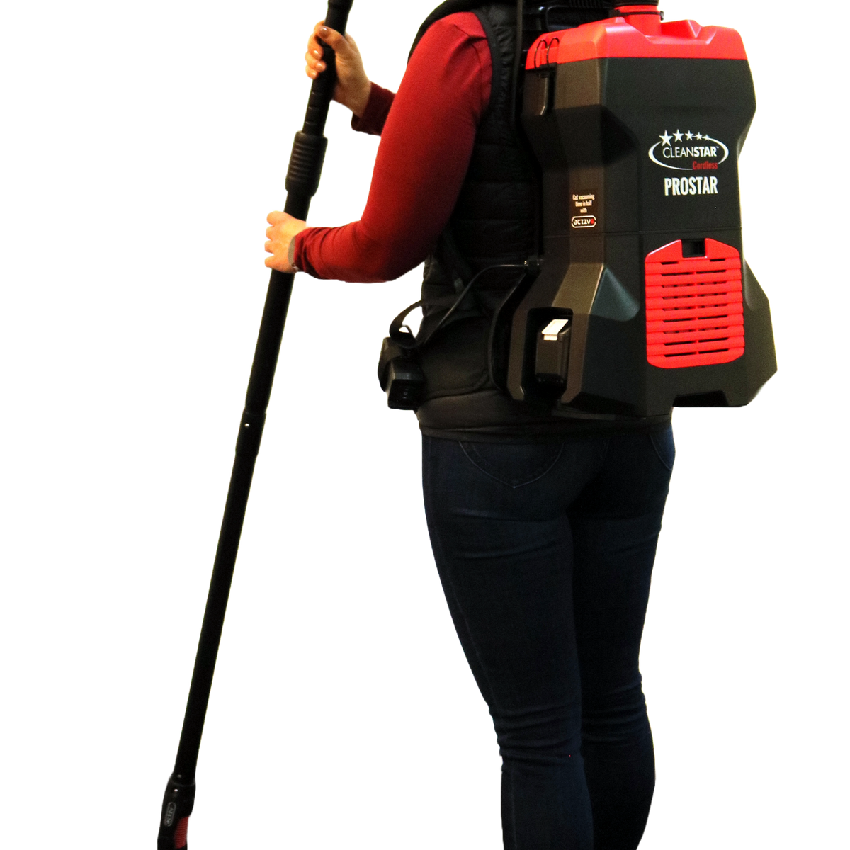 Prostar Backpack & ACTIV8 Combo – The Ultimate Cordless Cleaning Duo ...